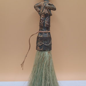 19th Century Straw Verdigris German Brush - Etsy