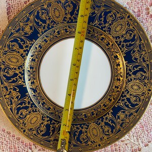Rare Antique Royal Worcester Number 2029 Exquisite Cobalt Blue 10.25 ...