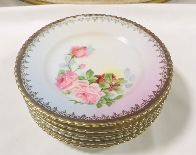 Royal Albert Collectors Plate, the Rose Garden Collection, Blue Moon ...
