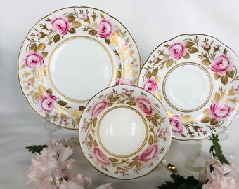 Pink Rose Tea Set | Etsy