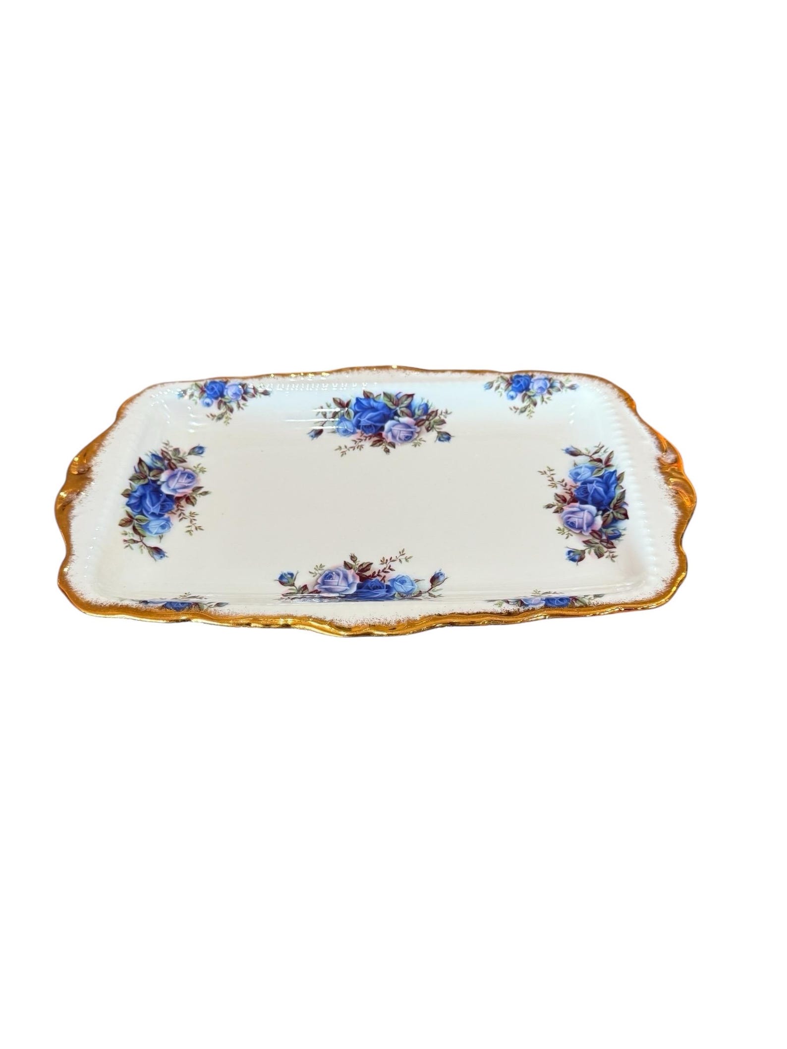 Royal Albert Moonlight Sandwich Plate 11 3/4” L Bone China England ...