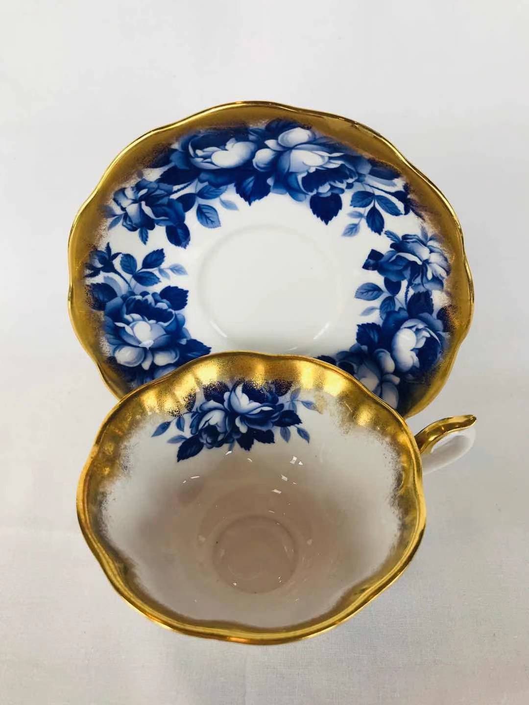 Rare Royal Albert Heavy Gold Avon Shaped Treasure Chest Series | Etsy