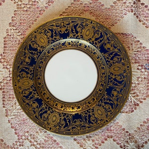 Rare Antique Royal Worcester Number 2029 Exquisite Cobalt Blue 10.25 ...