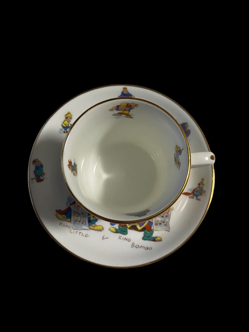 Very Rare Hammersley Gulliver’s Travels Child’s Cup and Saucer Princess ...