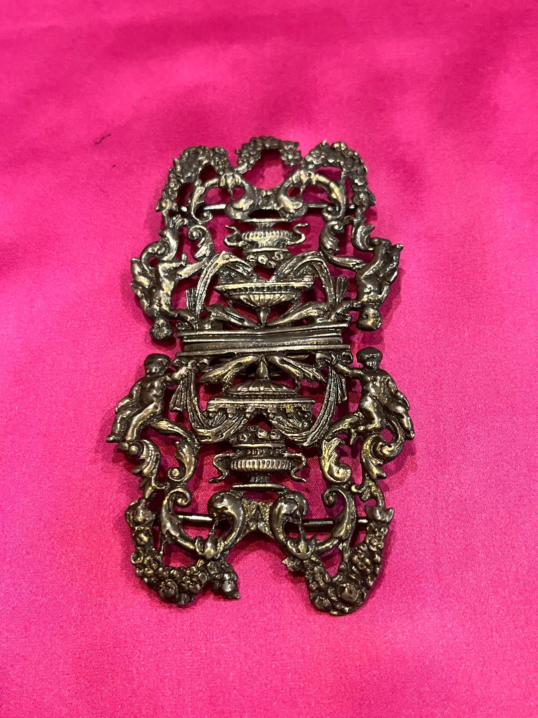 As is Rare Collectible Sterling Silver Hallmarked Chester 1892 Hand ...