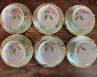 Pink Rose Tea Set | Etsy