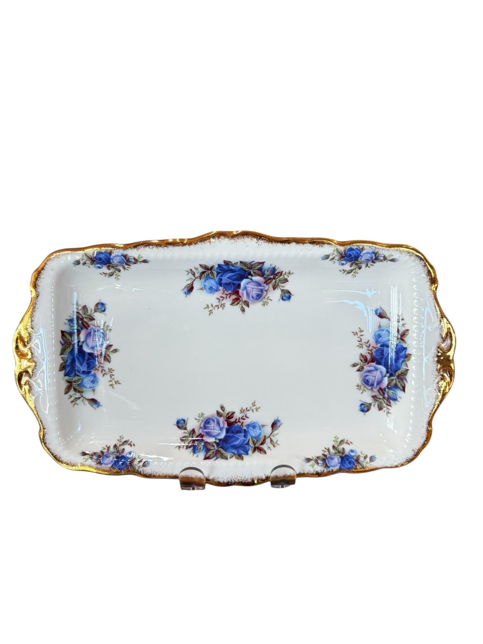 Royal Albert Moonlight Sandwich Plate 11 3/4” L Bone China England ...