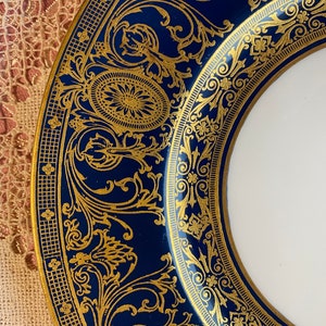 Rare Antique Royal Worcester Number 2029 Exquisite Cobalt Blue 10.25 ...