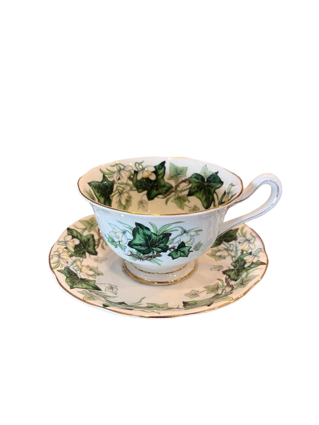 Vintage Royal Albert “ Joy Tea” Bone China England Tea Cup and Saucer ...