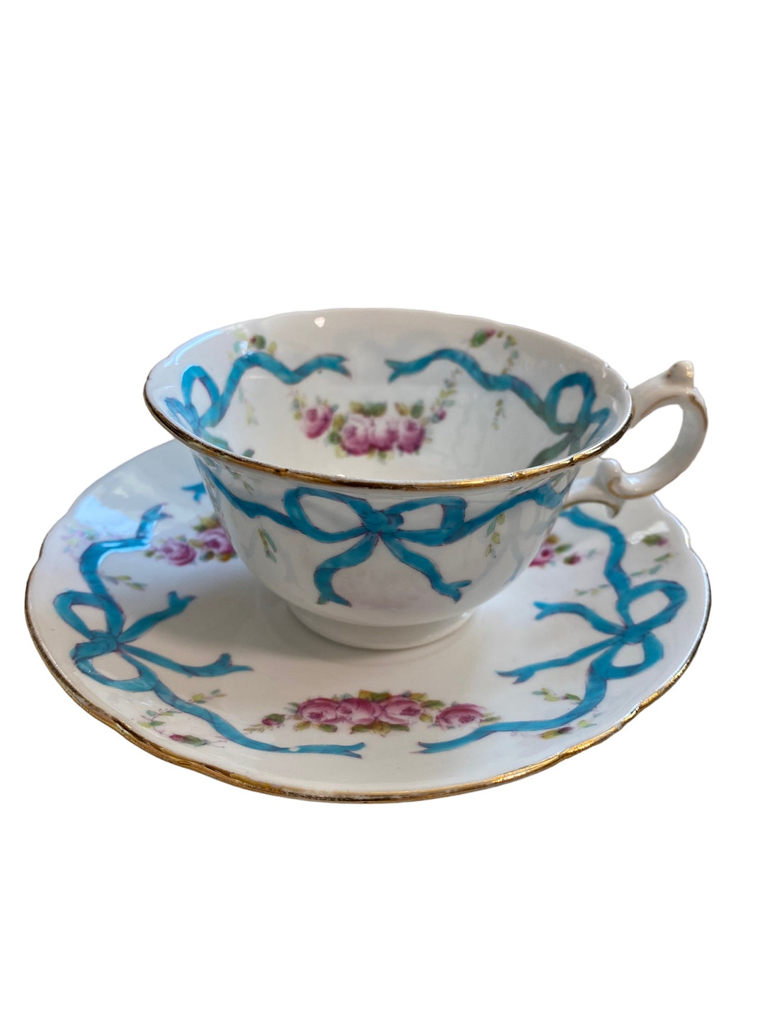 Ultra Rare Handpainted 7733 Wileman Foley Early Foley Pre Shelley Large ...