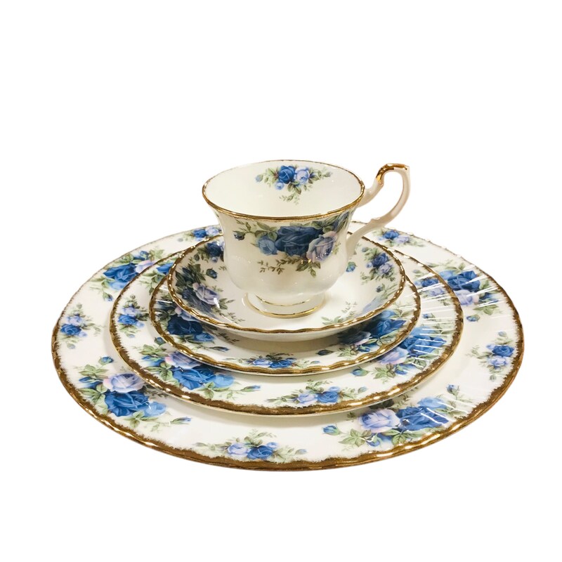 Royal Albert Moonlight Rose - Etsy