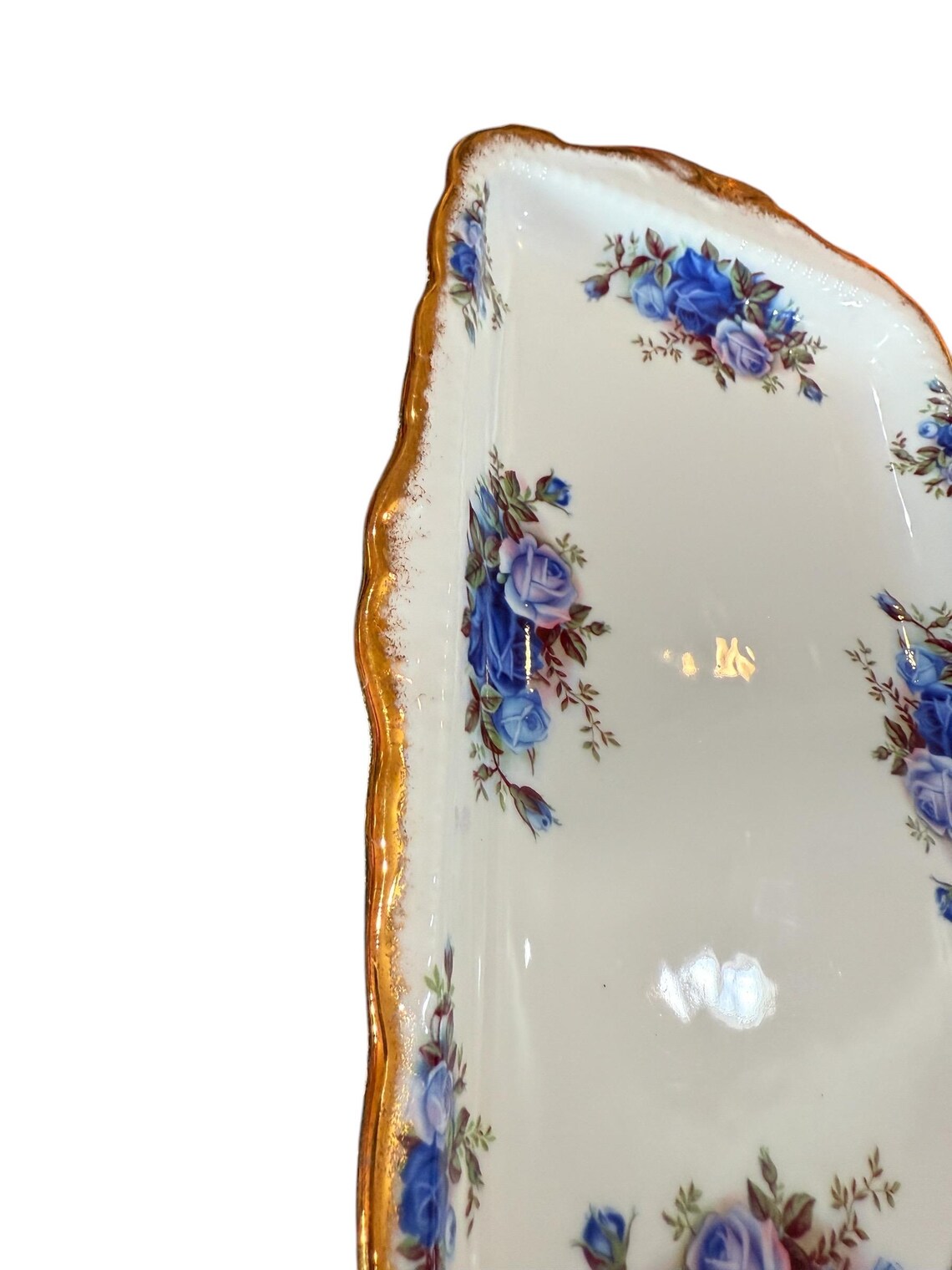 Royal Albert Moonlight Sandwich Plate 11 3/4” L Bone China England ...