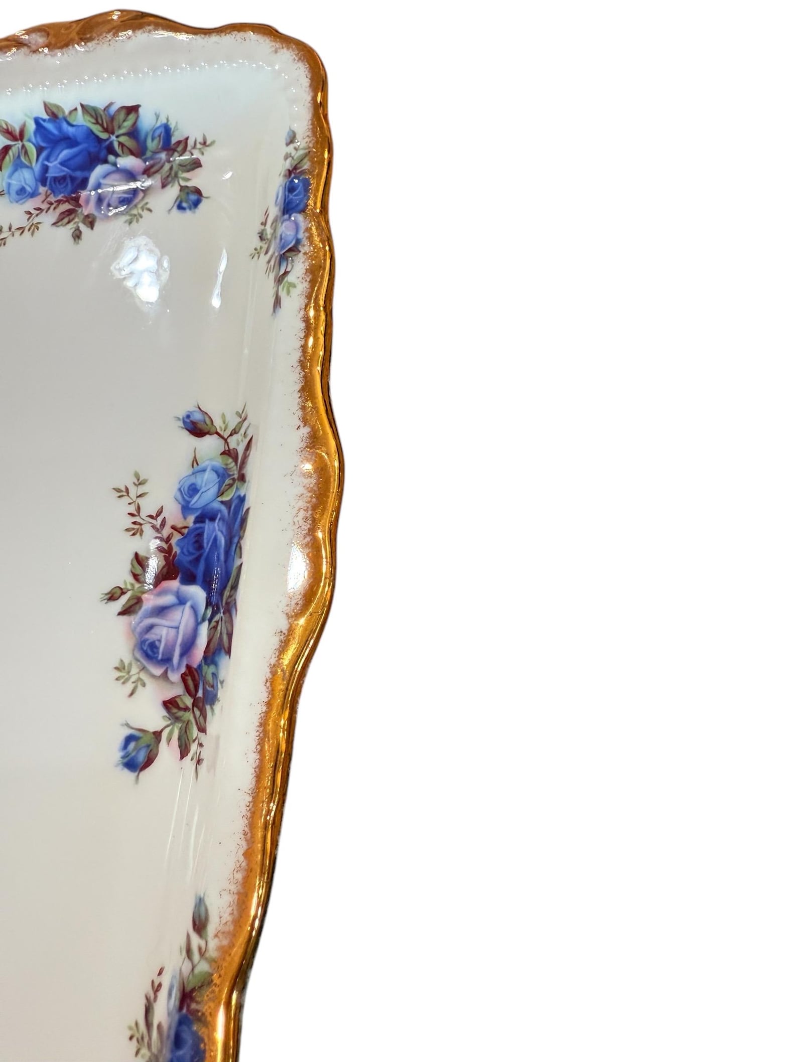 Royal Albert Moonlight Sandwich Plate 11 3/4” L Bone China England ...