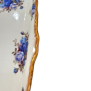 Royal Albert Moonlight Sandwich Plate 11 3/4” L Bone China England ...