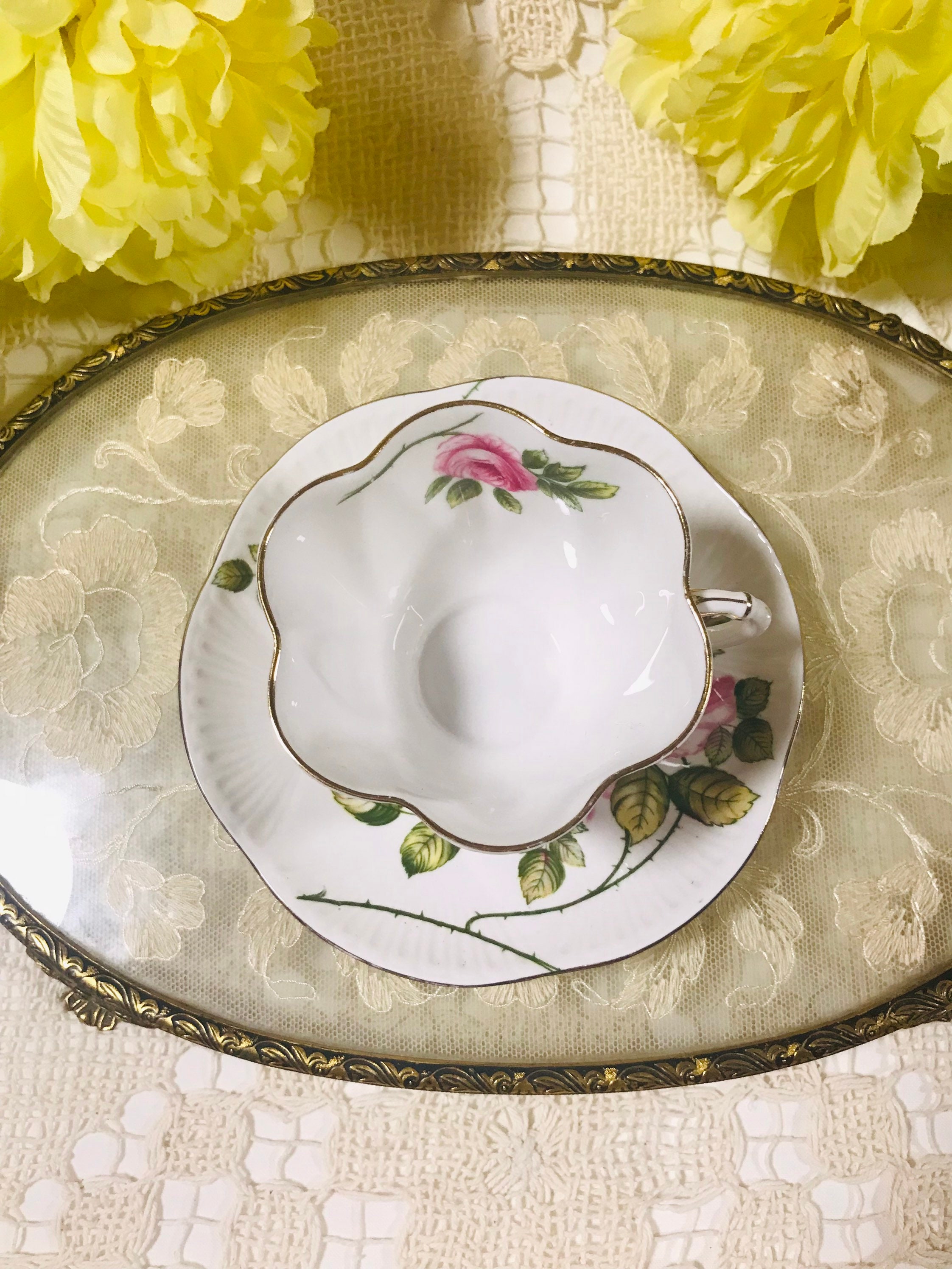 Vintage Collectible Shelley rambler Rose 13671 Pink Rose - Etsy