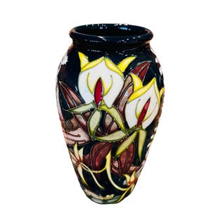 Rare Vintage Moorcroft Pottery Ring-tailed Lemur Vase 7 1/2 T by Asian ...