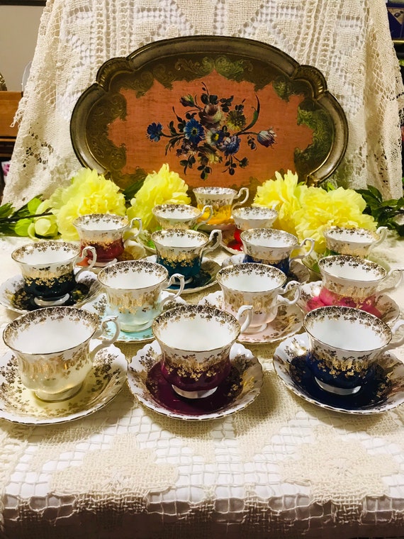 Large Set of 14 Royal Albert regal Series Tea Cups and - Etsy
