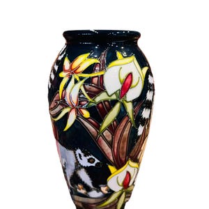 Rare Vintage Moorcroft Pottery Ring-tailed Lemur Vase 7 1/2 T by Asian ...
