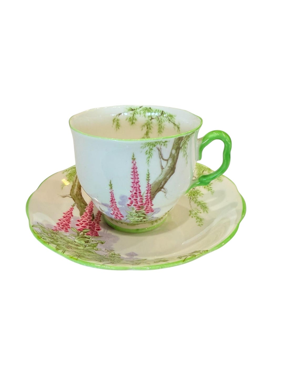 Royal Albert Crown China Fox Glove Pattern Vintage (1927-1935) Tea Cup ...
