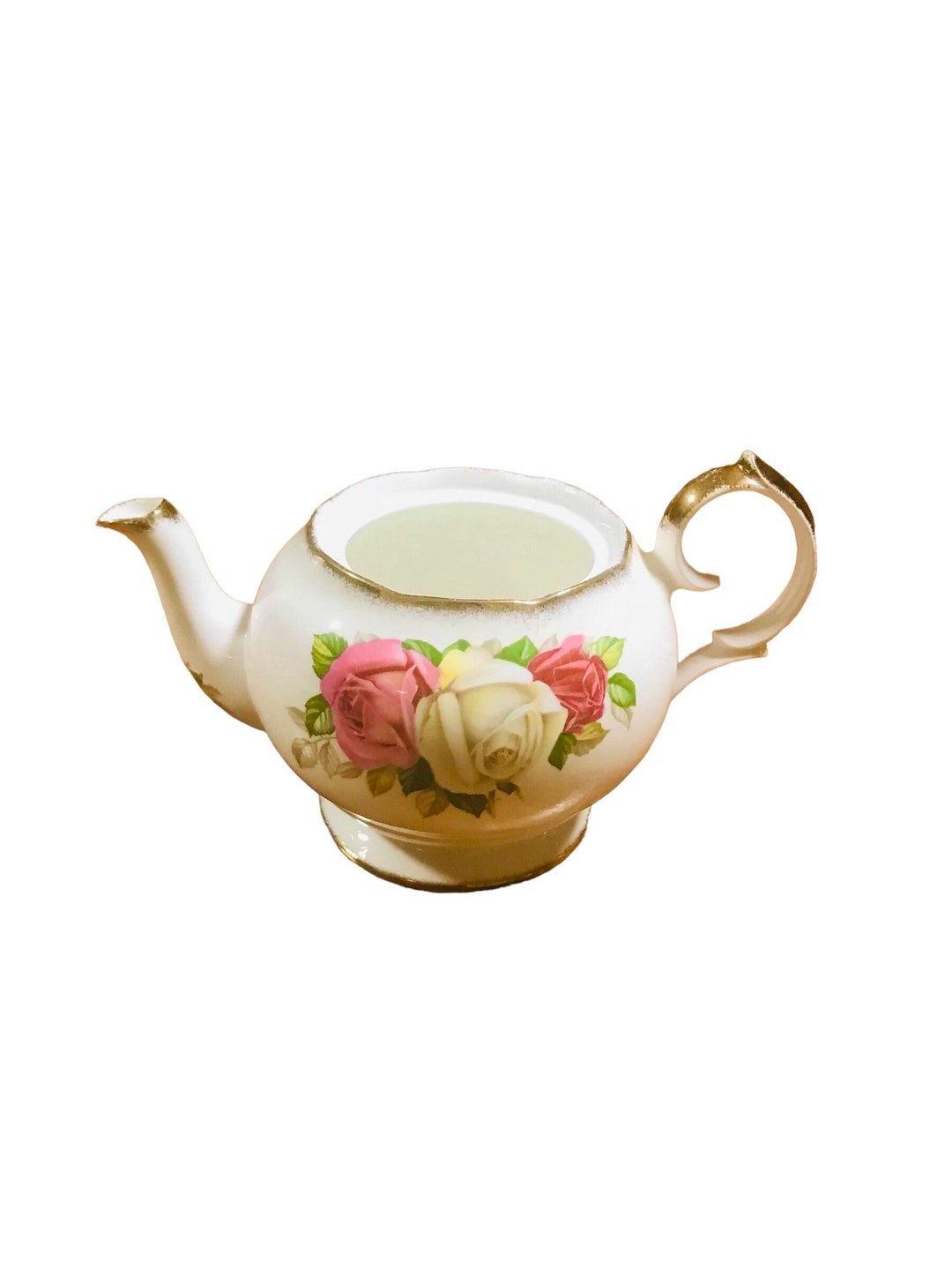 Vintage Large Queen Anne “lady Sylvia“ Tea Pot No Lid Bone China ...