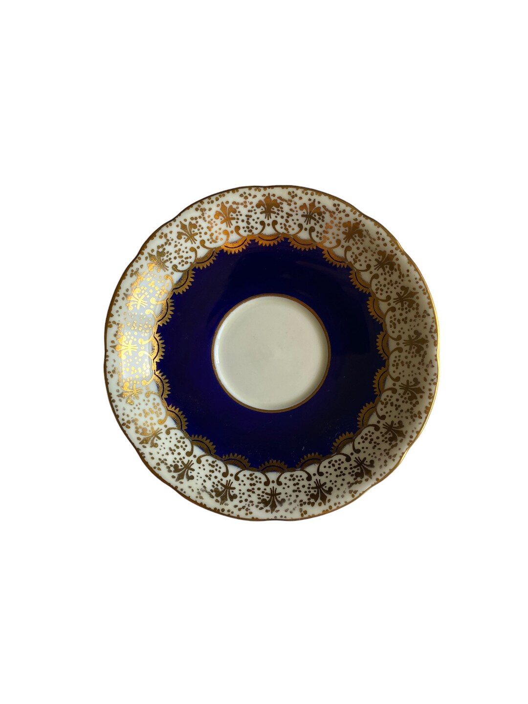 Vintage Aynsley Replacement Saucer Cobalt Blue, Aynsley Orphan Saucer ...