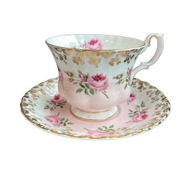 Pink Rose Tea Cup - Etsy