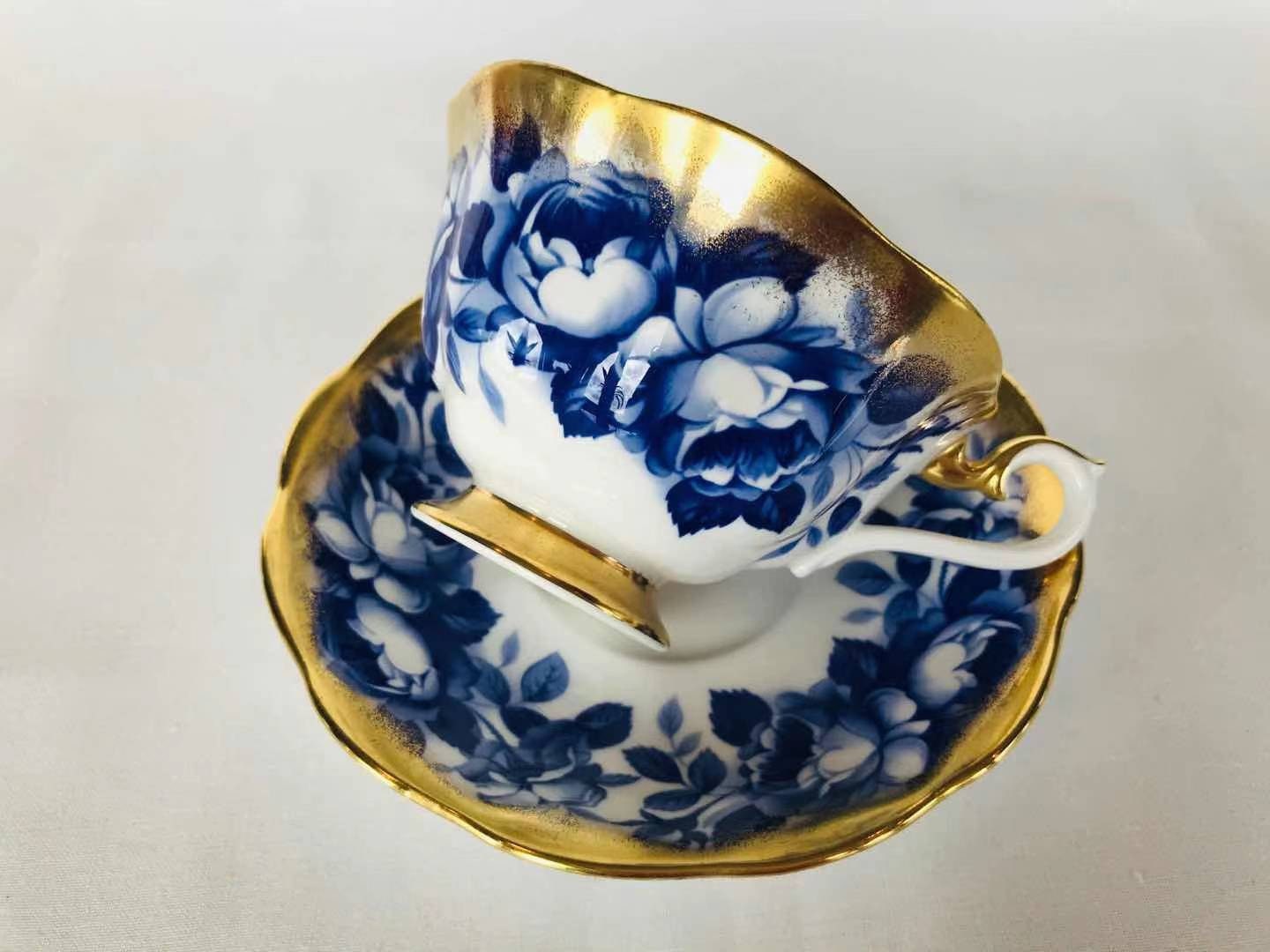 Rare Royal Albert Heavy Gold Avon Shaped Treasure Chest Series | Etsy