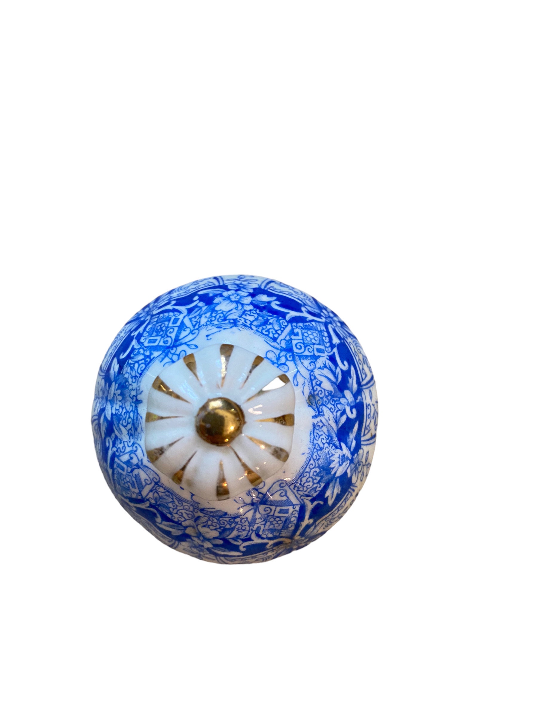 As is - Rare Wileman Foley Pre Shelley Blue and White 6231 Double ...