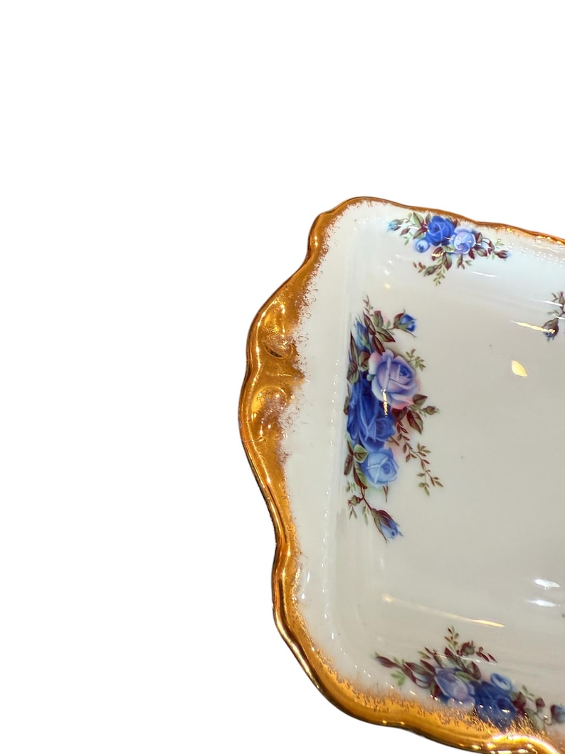 Royal Albert Moonlight Sandwich Plate 11 3/4” L Bone China England ...