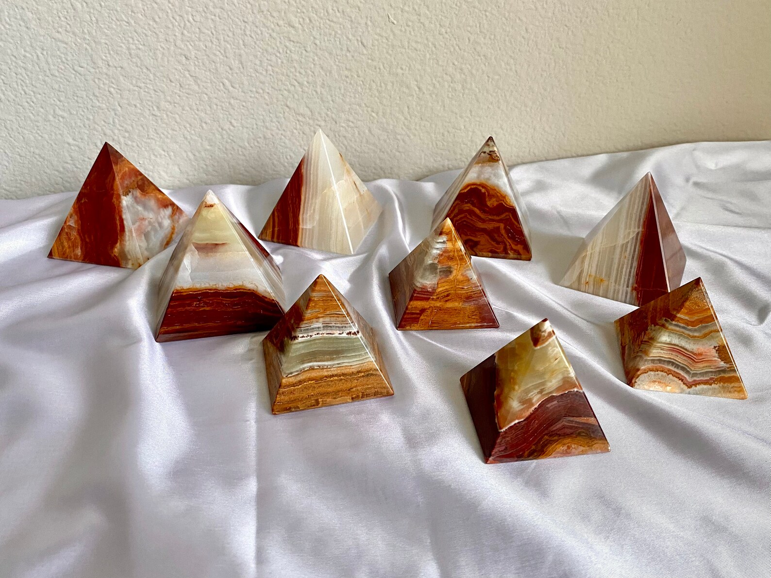 Onyx Pyramids You Pick Large and Medium Sizes From | Etsy