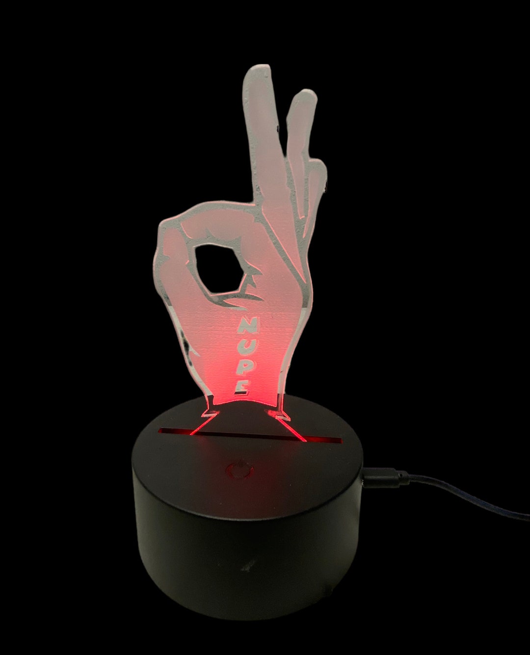 Kappa Alpha Psi Hand LED Light - Etsy