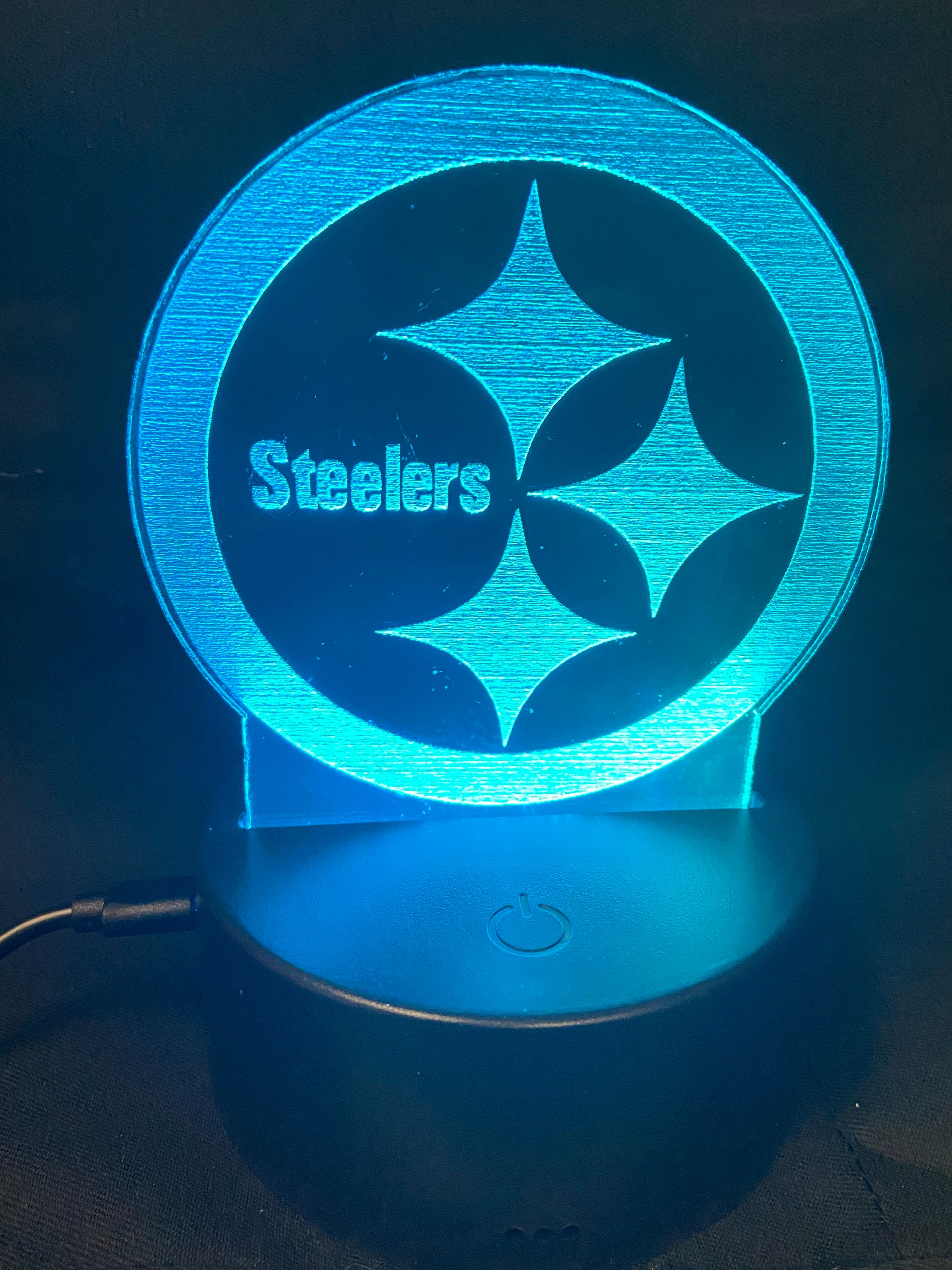 Pittsburg Steelers LED Light - Etsy