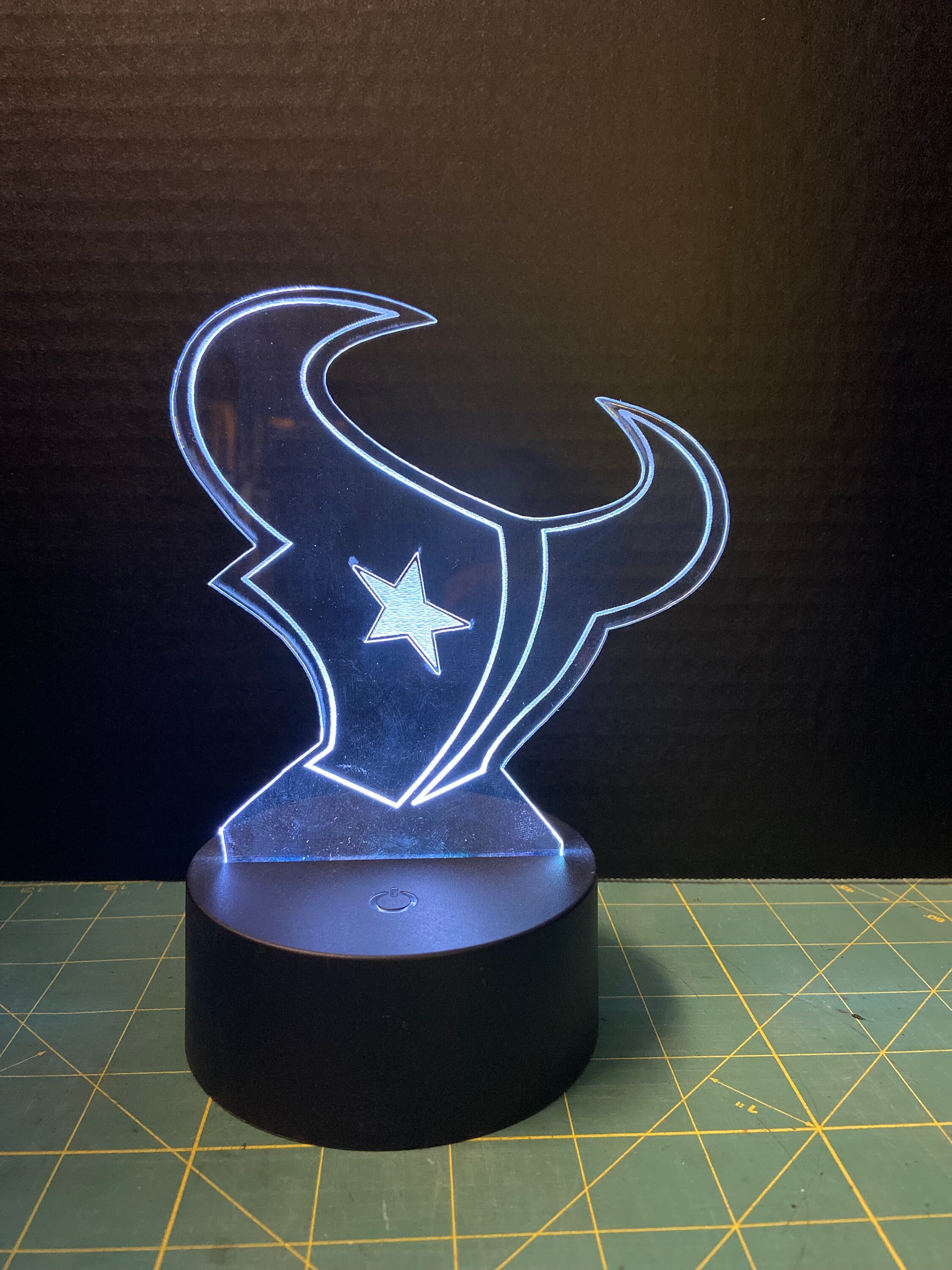 Houston Texans Logo LED Light - Etsy