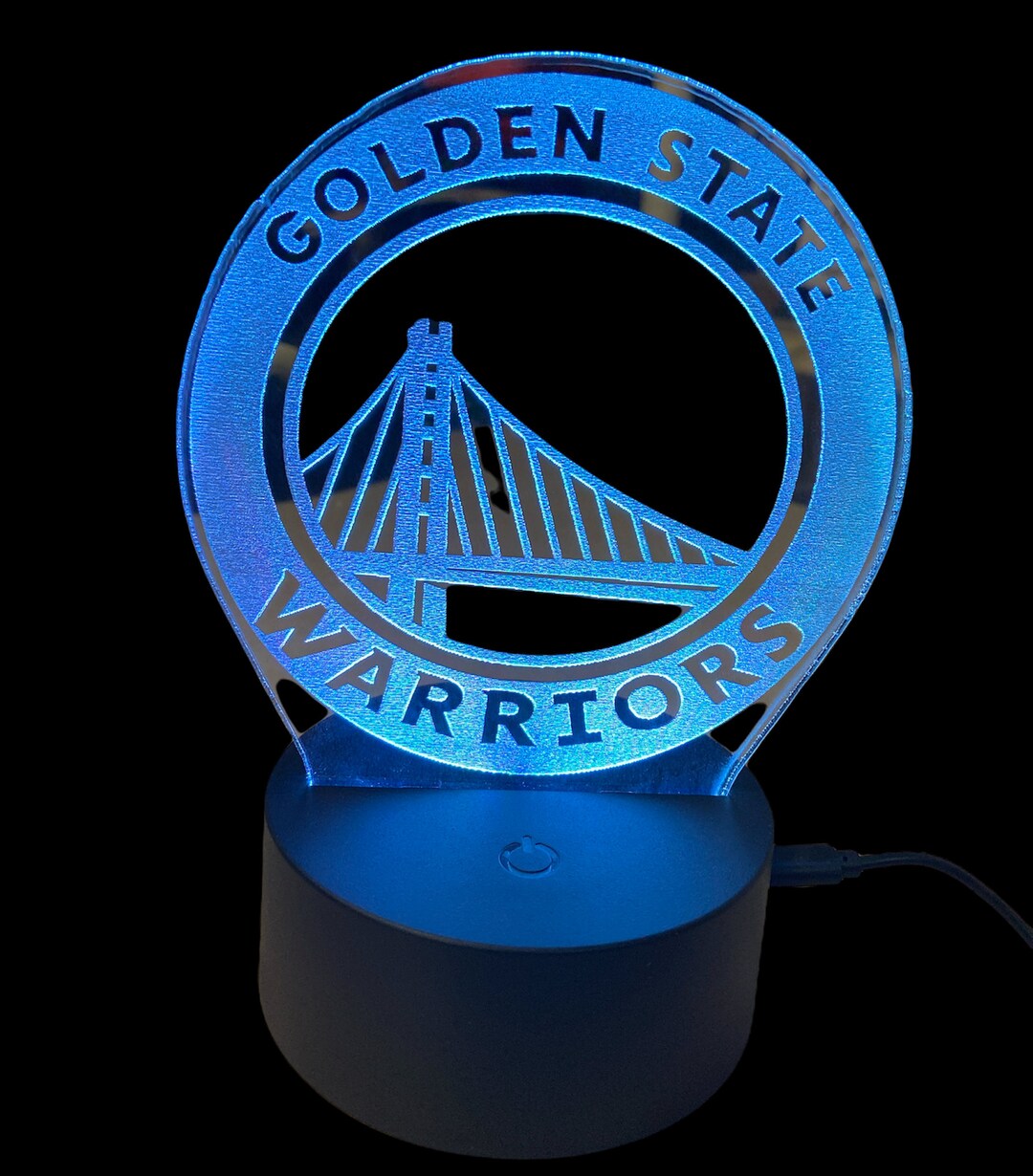 Golden State Warriors LED Light - Etsy