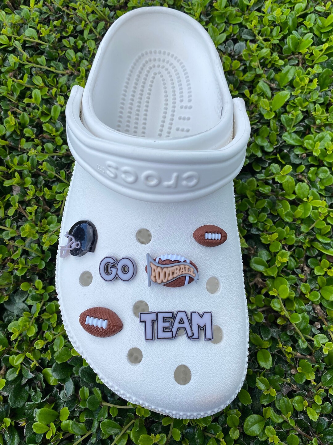 Football Croc Charms - Etsy