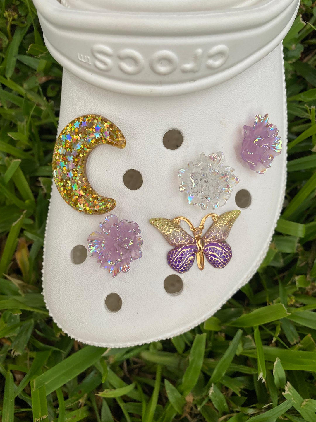 Fairytale Garden Croc Charms - Etsy