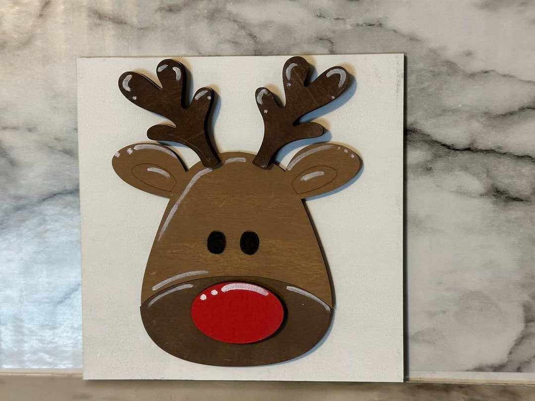 Santa, Mrs Claus, Rudolph, Interchangeable Signs, Christmas Signs ...