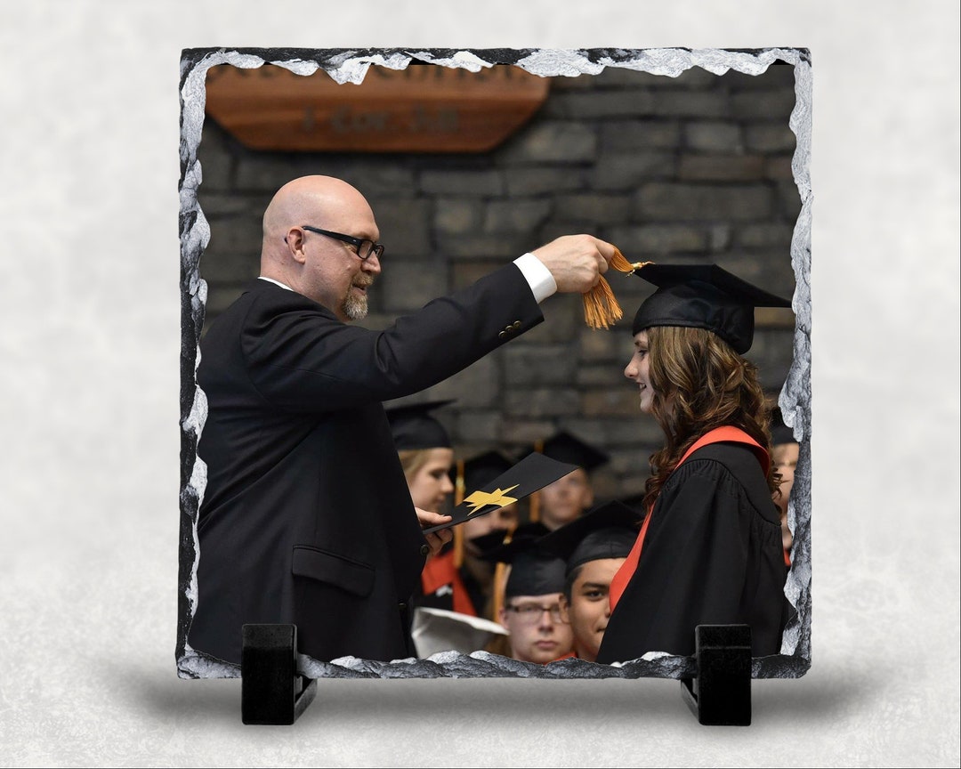 GRADUATION PHOTO SLATE, Graduation Photo, Personalized Photo, Keepsake ...