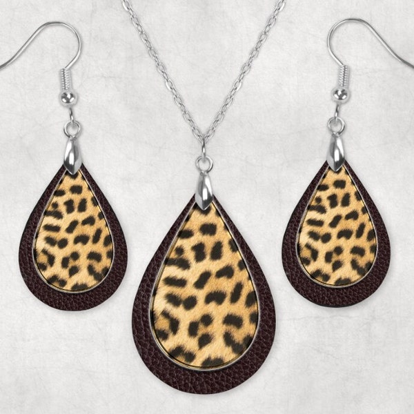 Leopard Jewelry Sets - Etsy