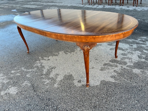 Henredon Portfolio Chippendale Mahogany Dining Table 6 Chairs Set FREE SHIPPING Etsy