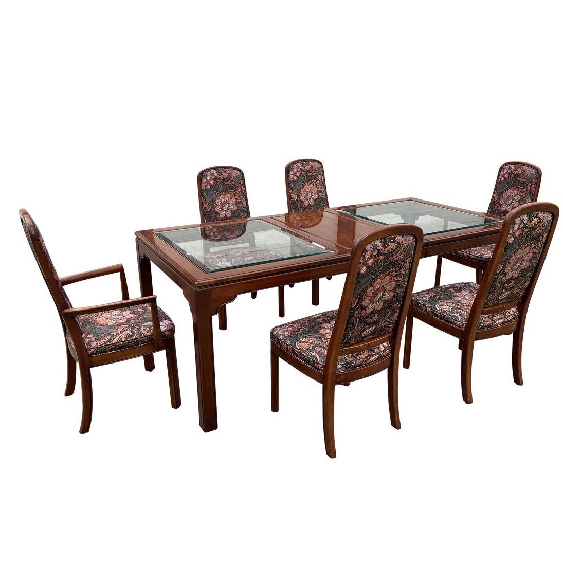 Ethan Allen Canova Dining Set Table and 6 Chairs Extendable FREE ...