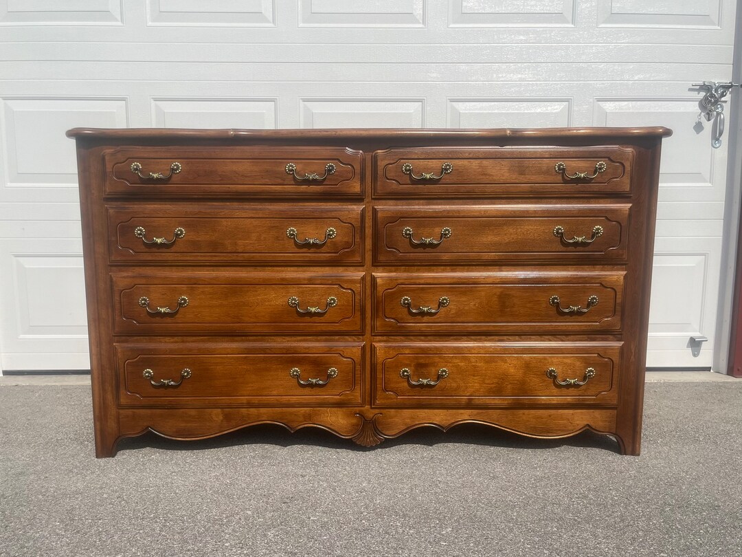 Ethan Allen Country French 8 Drawer Dresser 26-5302 236 - Etsy