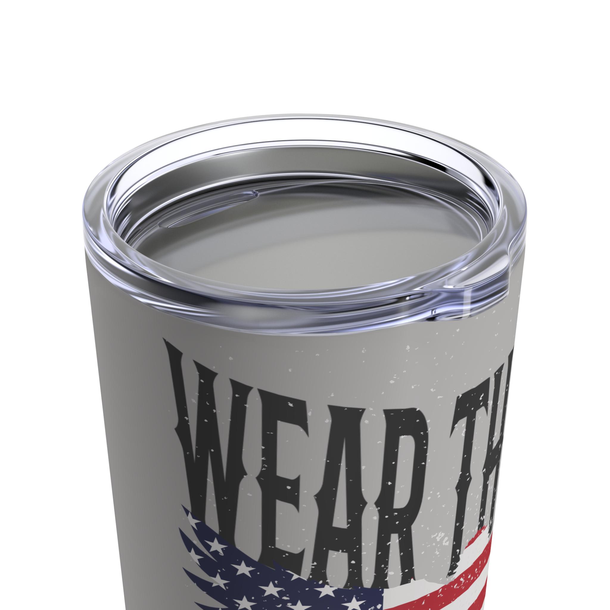 Angel Flag Over Trump Rally Tumbler 20oz Armor of God Trump Fight ...