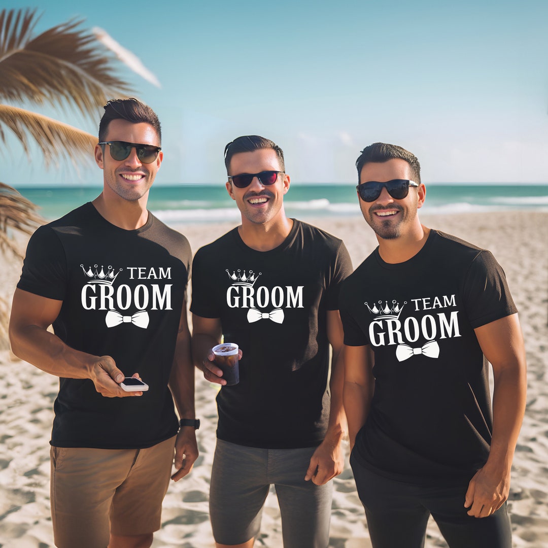Groom Crew Shirt, Bachelor Party Wedding Tee - Etsy