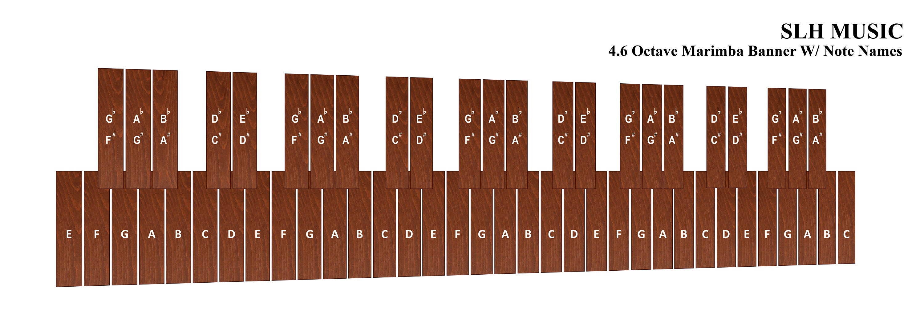 4.6 Octave Marimba Practice Pad | Etsy
