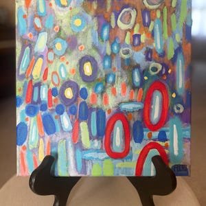 Abstract Original Painting "candy Everybody Wants" - Etsy
