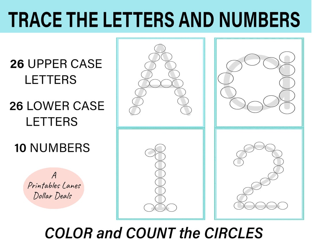 Numbers Tracing Worksheet, Alphabet Tracing Letters, Letter Tracing ...