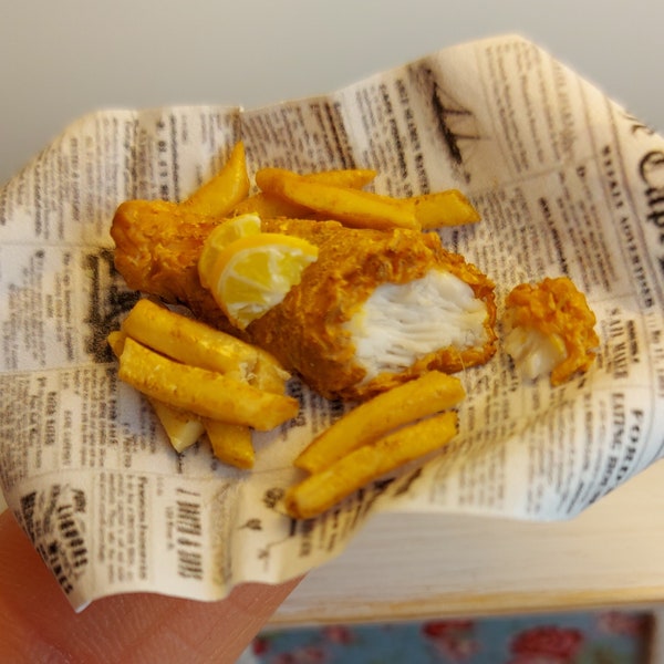 Fish and Chips - Etsy