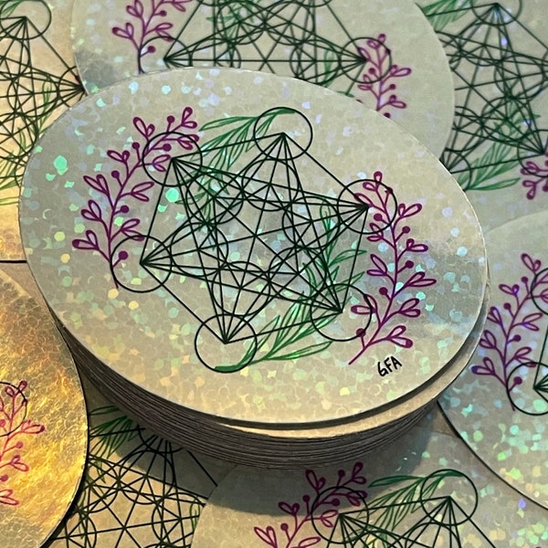 Sacred Geometry Sticker - Etsy