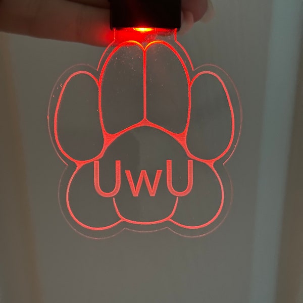 Uwu Led Sign - Etsy
